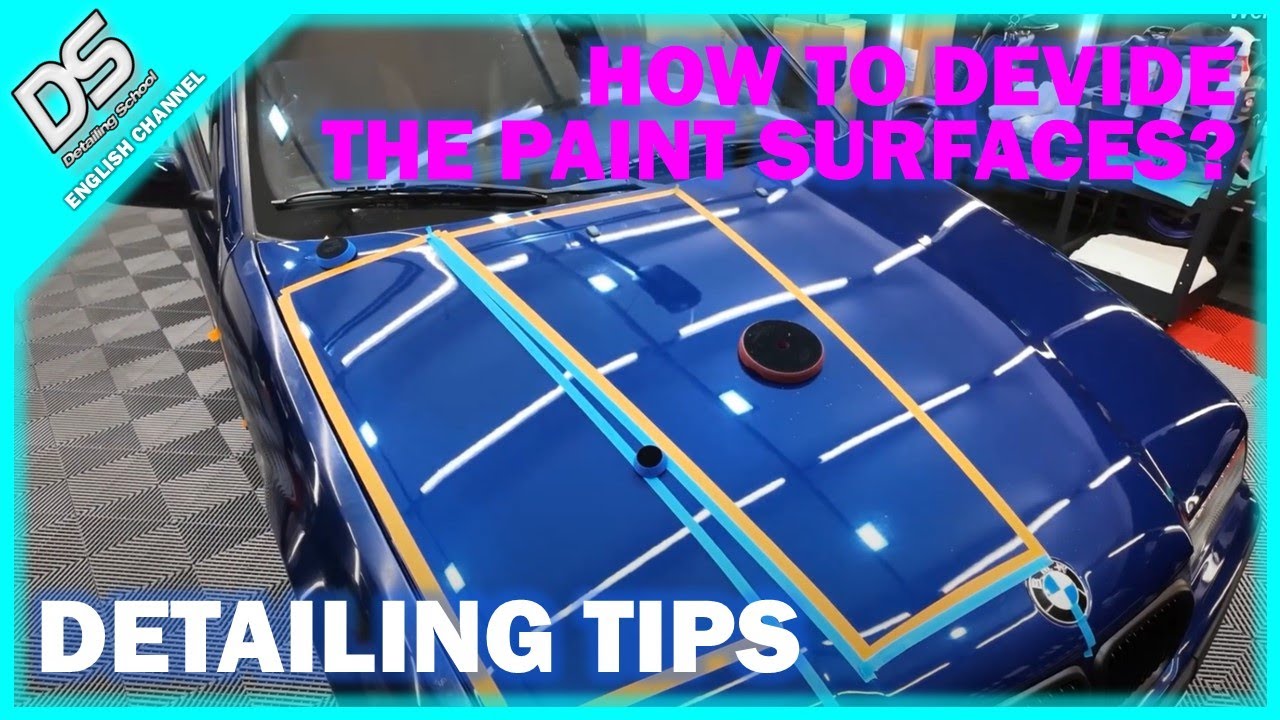 How to Divide Paint Surfaces Properly? How Many Polishing Pads Do You ...