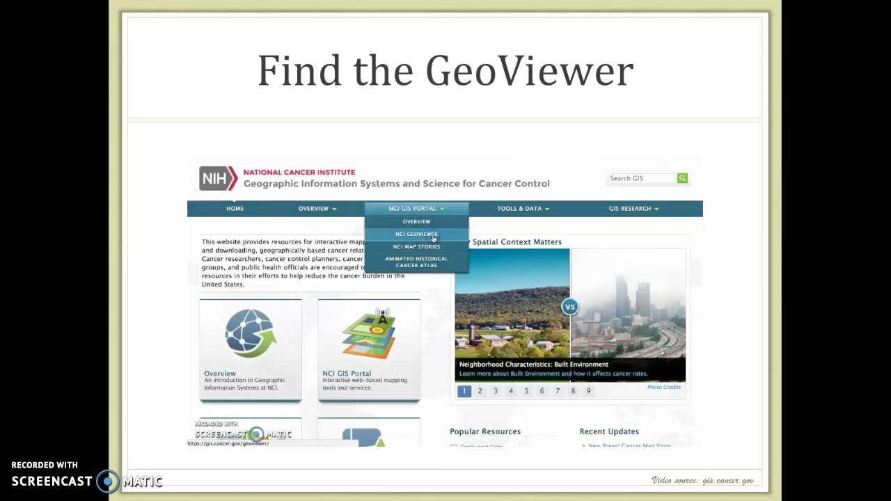 NCI GeoViewer Tutorial - YouTube
