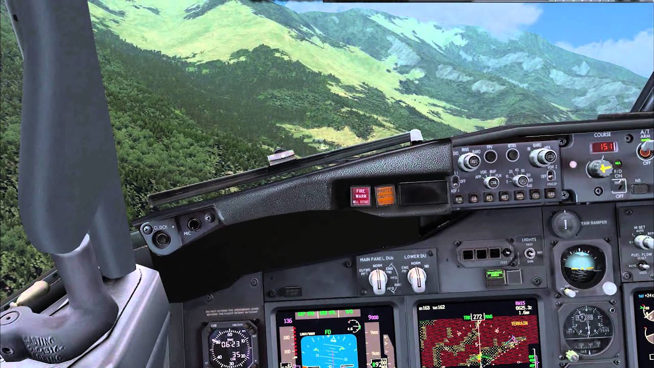 Paro, Bhutan approach FSX - YouTube