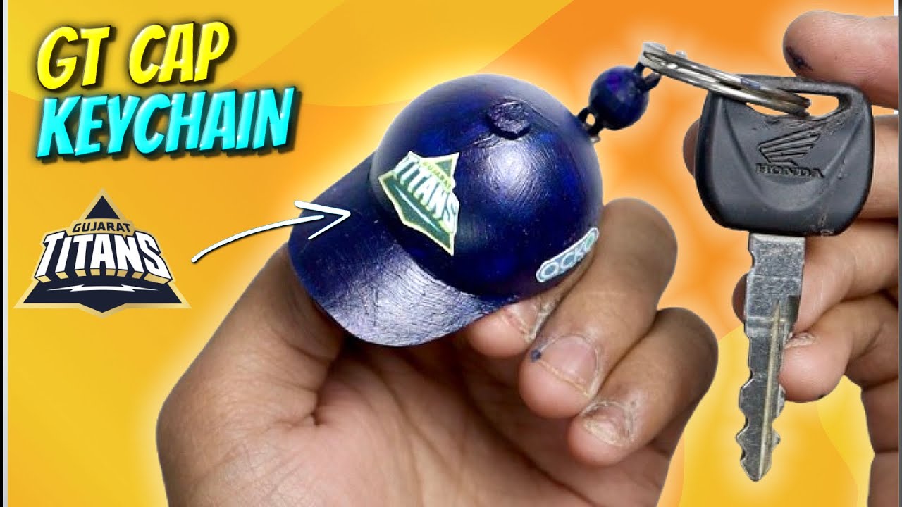 Easy Gujrat Titans Cap Key Chain | TATA IPL - YouTube