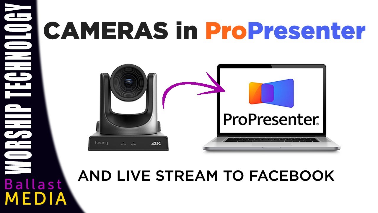 Using Cameras in ProPresenter - Live Stream to Facebook from ...