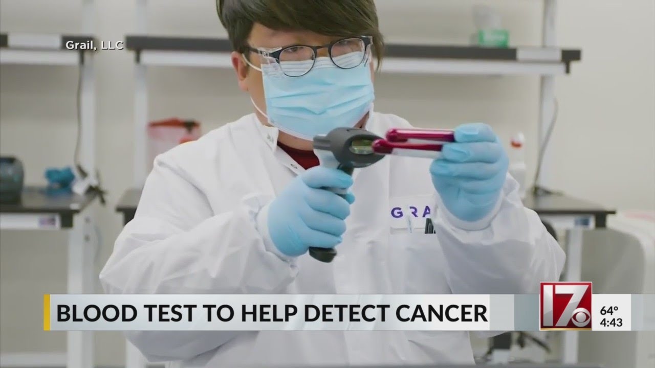 Blood test to help detect cancer - YouTube