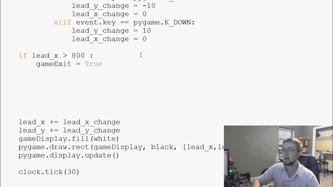 Pygame (Python Game Development) Tutorial - 12 - Boundaries - YouTube
