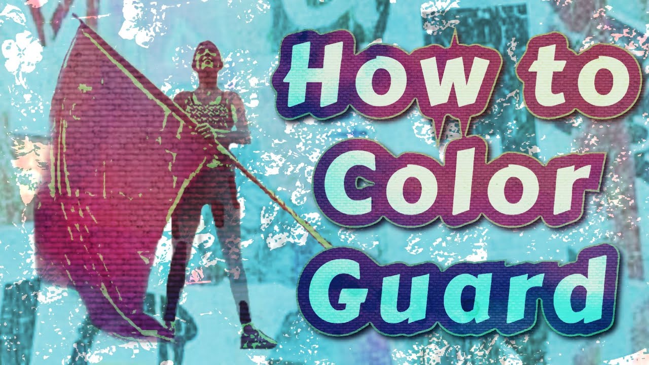 Drop Spin Technique - How to color guard - YouTube