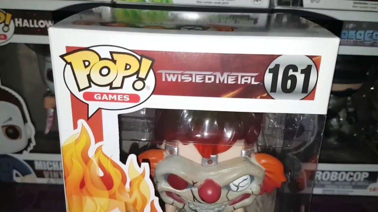 FUNKO POP! GAMES Sweet Tooth from TWISTED METAL (Playstation) - YouTube