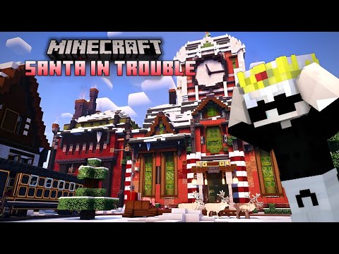 Santa Was TRAPPED! I Saved Him With Iron Golems 😤🎄 | Minecraft