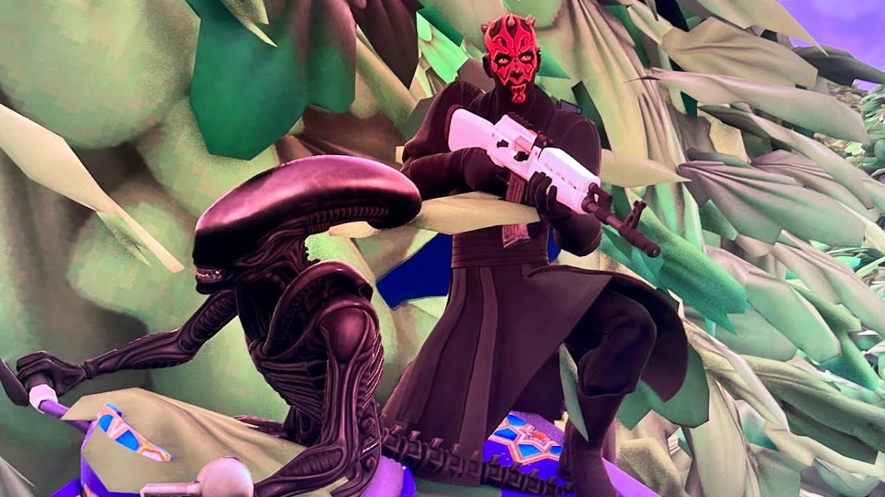 FORTNITE OG - ALIEN & DARTH MAUL VICTORY ROYALE - YouTube