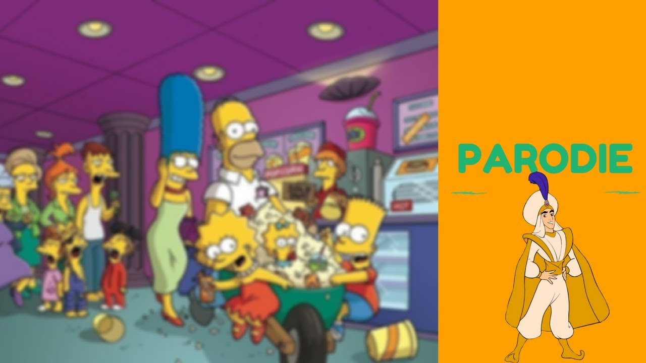 Aladdin Prince Ali ! version Homer Simpson - YouTube