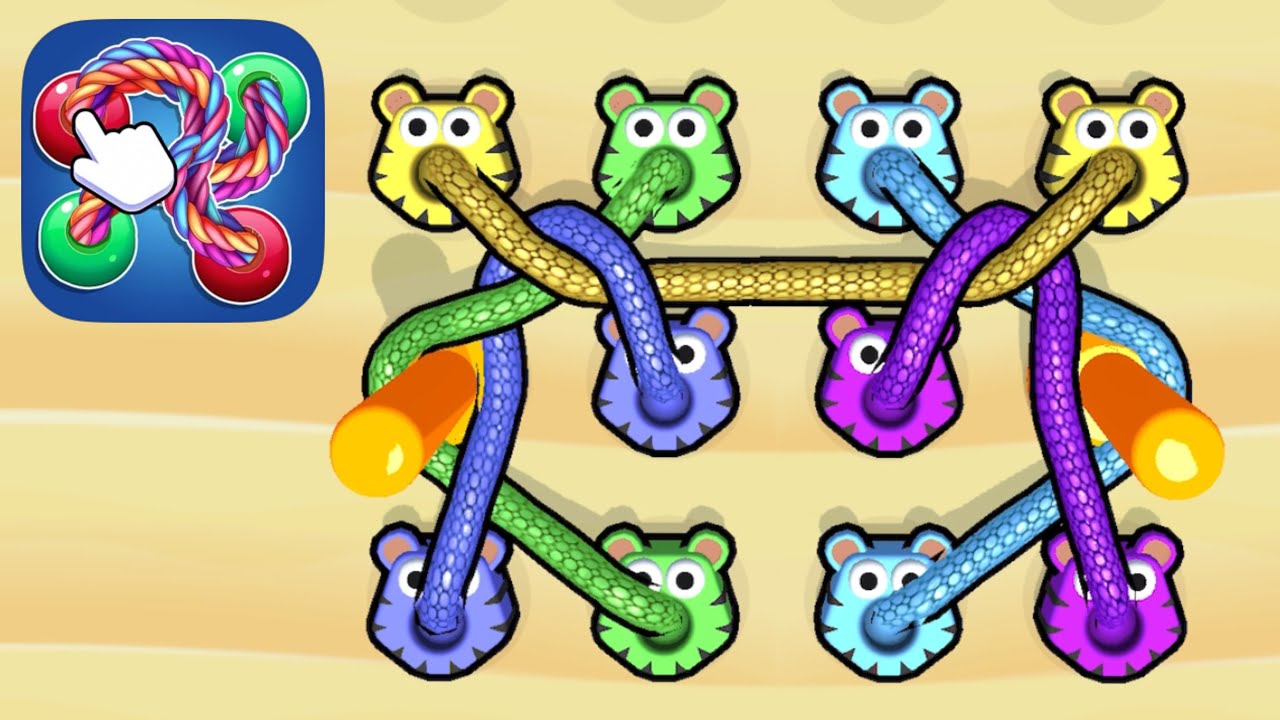Twisted Tangle - All Levels Gameplay Android, iOS - YouTube