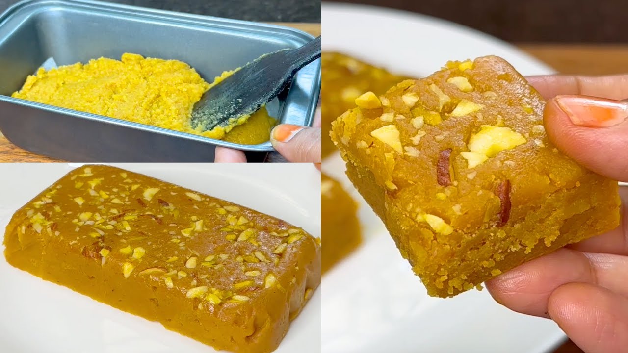 కప్పు సెనగపిండితో ఇలా స్వీట్ చెయ్యండి సాఫ్ట్ గా చాలా రుచిగా...Sweets ...