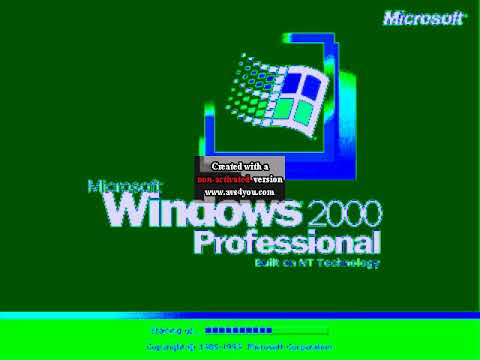 Windows 2000 Startup Sound in Saw Chorded - YouTube