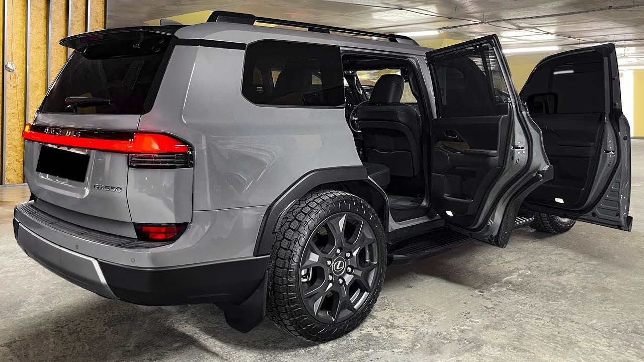 New Lexus GX550 Luxury Plus ( 2025 ) - BEST 3 Row SUV | White Color ...