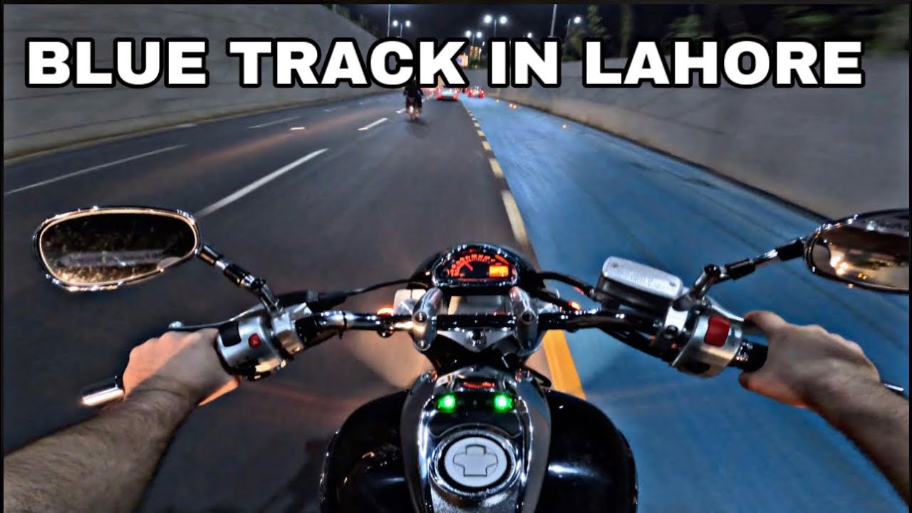 FIRST BLUE TRACK IN LAHORE - YouTube