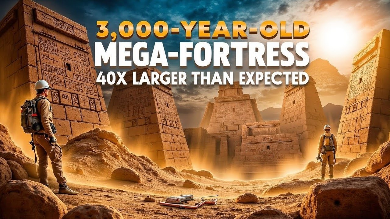 Archaeologists Uncover 3,000-Year-Old Mega-Fortress: A Discovery 40x ...