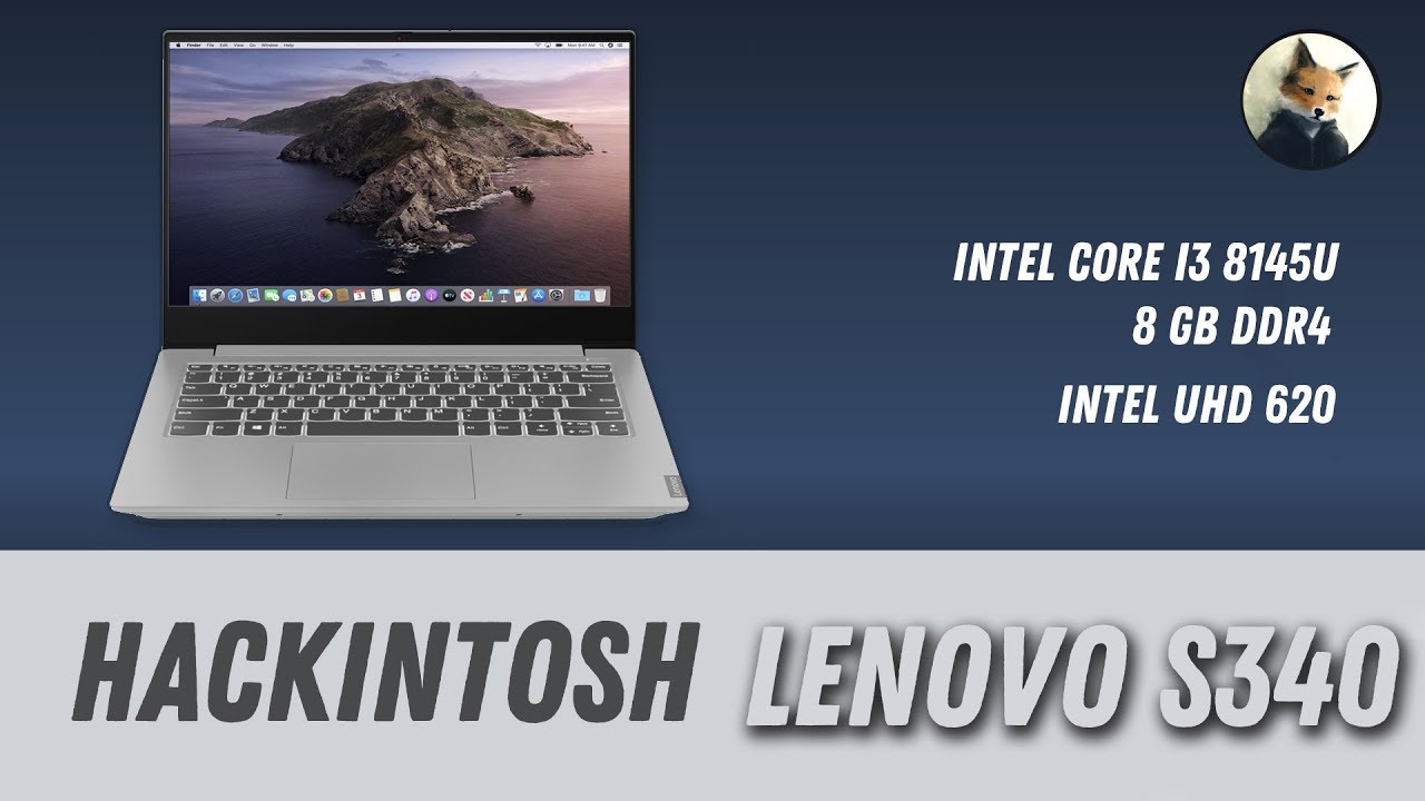 Lenovo IdeaPad S340 Hackintosh Catalina & Mojave / Как установить | How ...