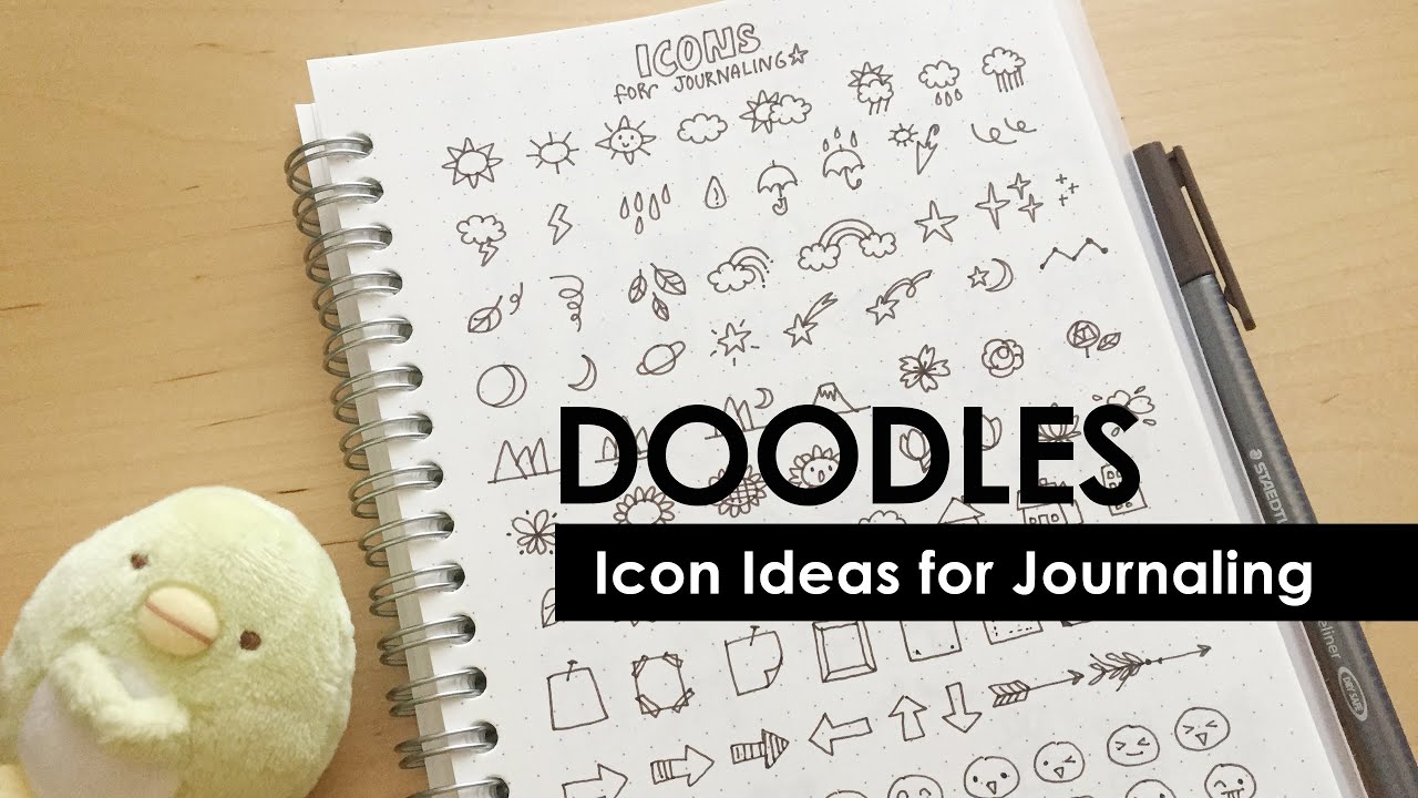 Doodles | Icon Ideas for Journaling | Bullet Journal Ideas - YouTube
