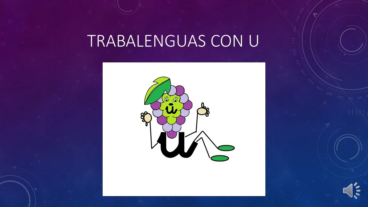 TRABALENGUAS CON U - YouTube