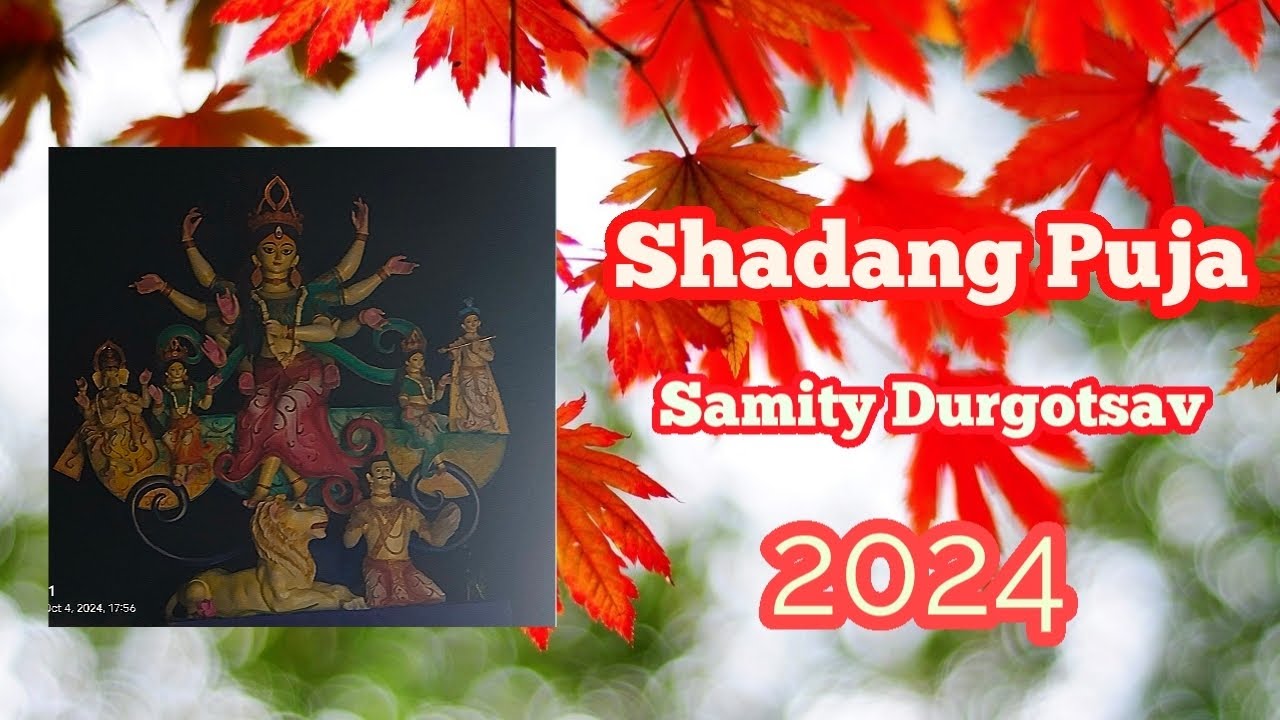 Shadang Puja Samiti Durgotsav 2024.. video Artist -Manav - YouTube