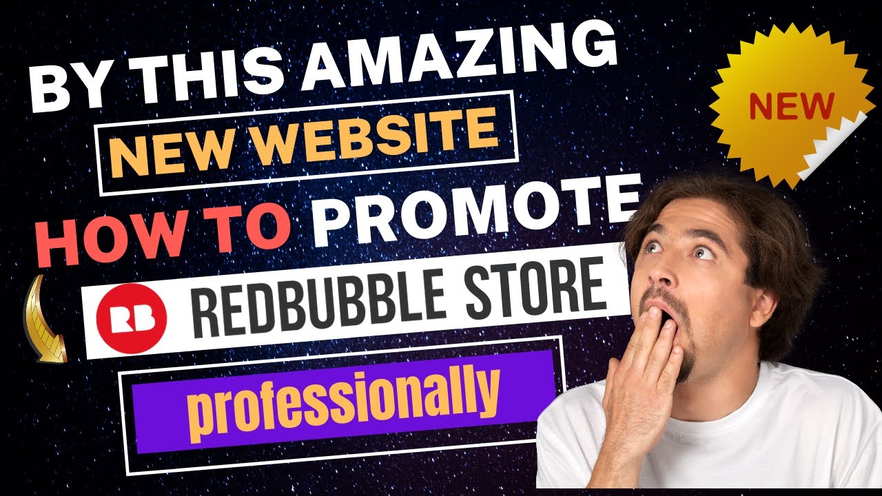 How To Promote Redbubble Store by Using This Amazing Website - YouTube