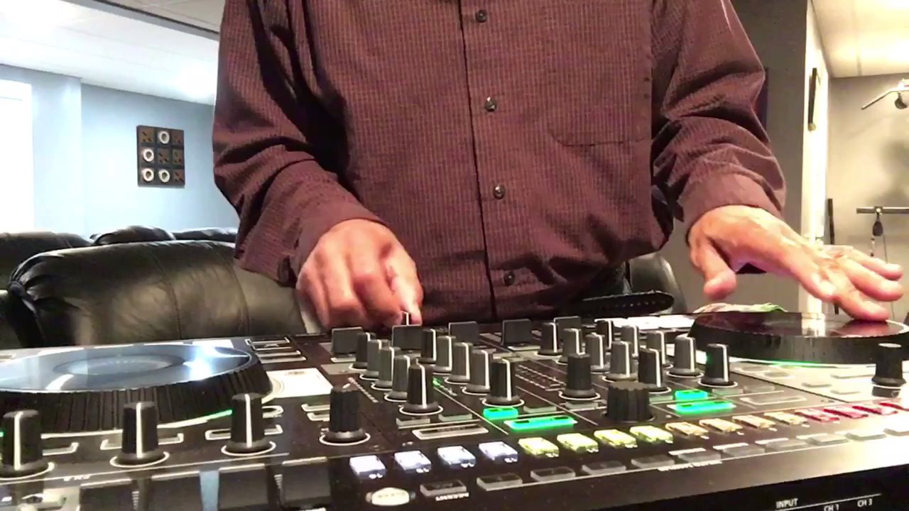 DJ Tone Arm Scratching On The Roland DJ-808 - YouTube