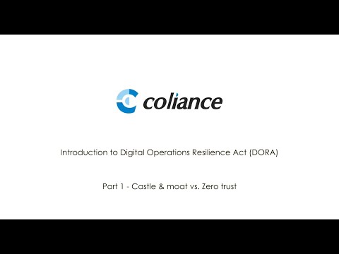 Introduction to DORA Part 1 - Castle & Moat vs Zero Trust - YouTube