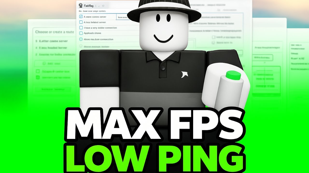 How to Fix High Ping in Roblox (Lower Your Ping to 10ms & Boost FPS ...