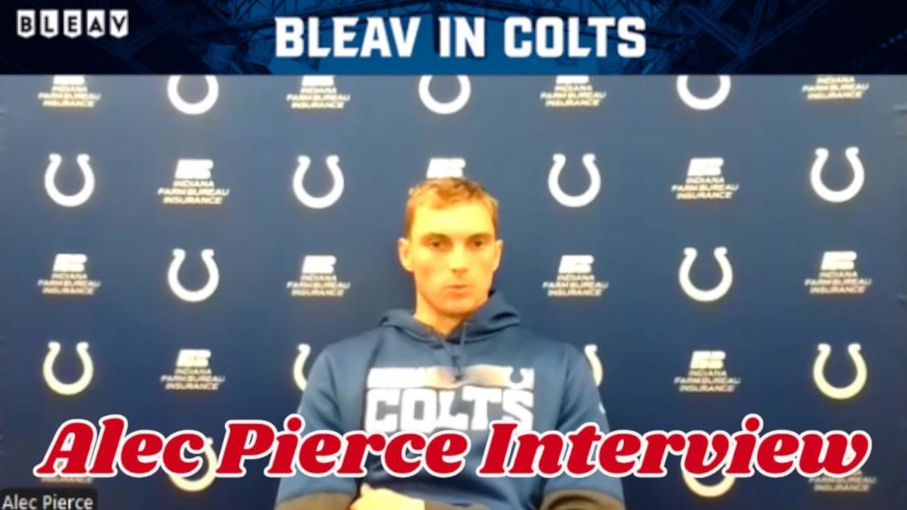 Colts WR: Alec Pierce Interview - YouTube