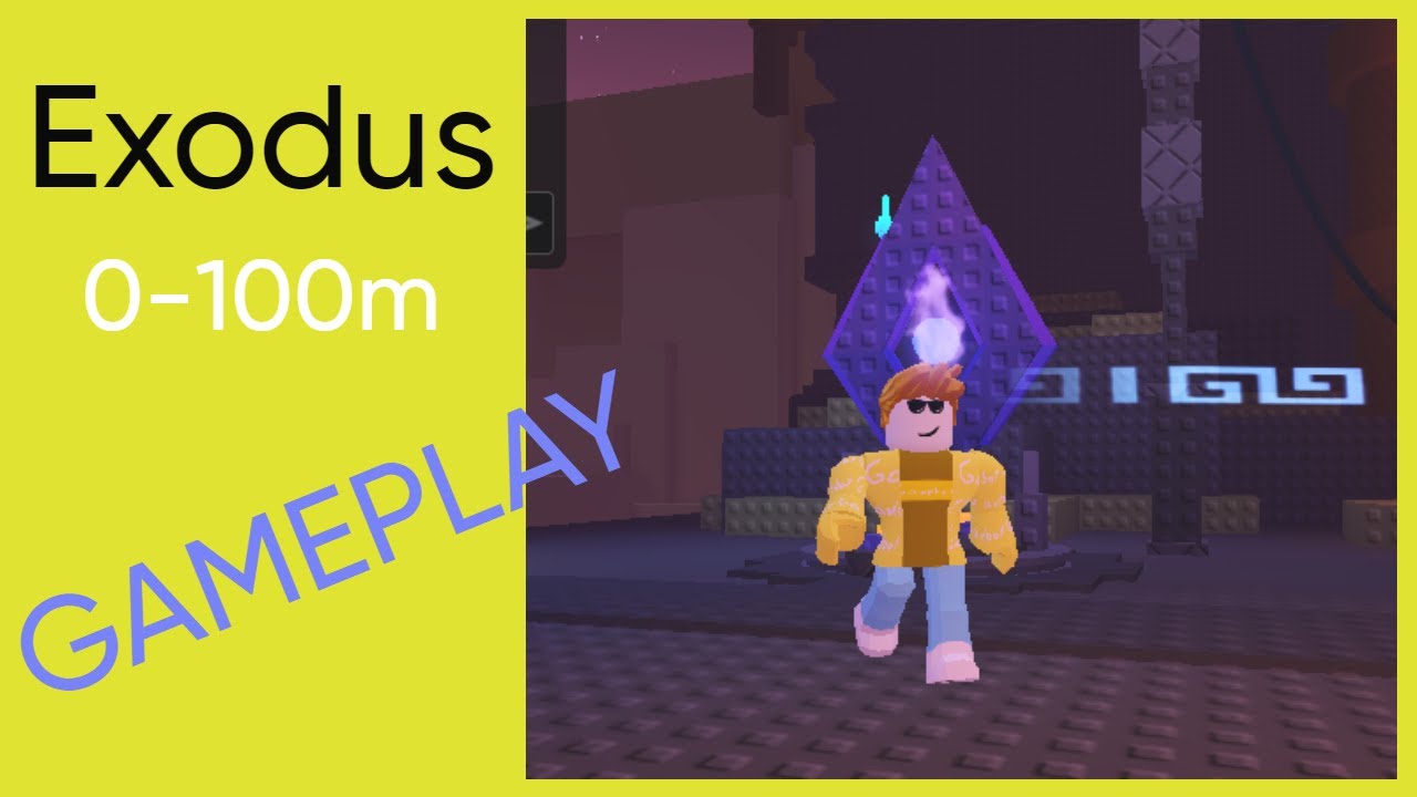 ROBLOX Exodus (Steep Steps) - 0-100m GAMEPLAY | masonwaffles2013 - YouTube