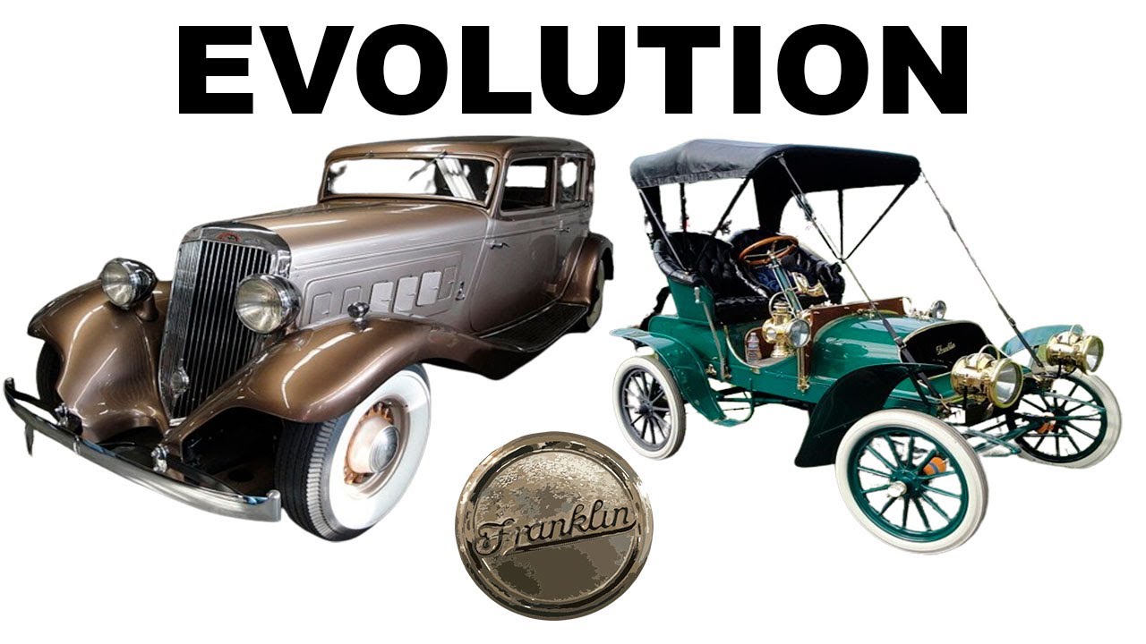 Evolution of Franklin cars - Models in chronological order - YouTube