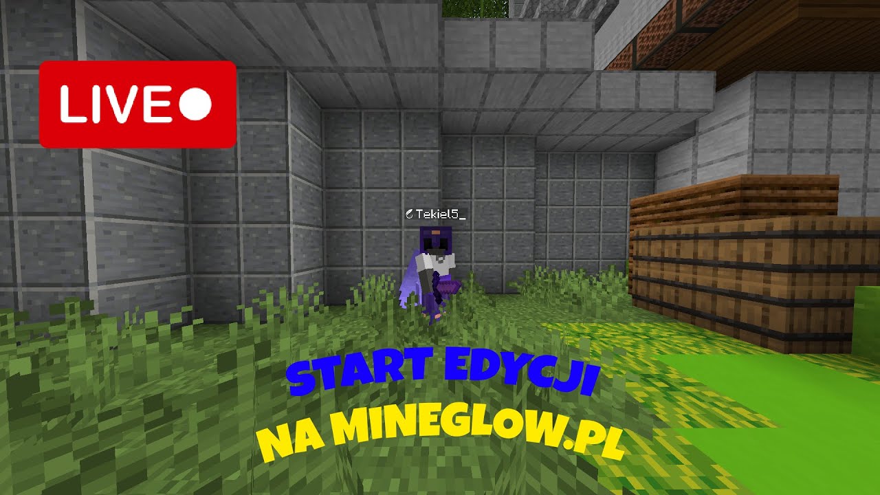 🔴Live ON‼️Start edycji mineglow, Klan FORMA dominuje - YouTube