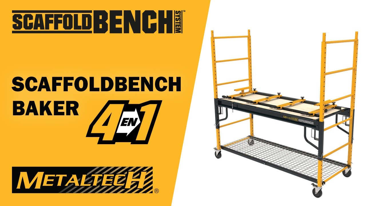 METALTECH Scaffoldbench 4 en 1 - YouTube
