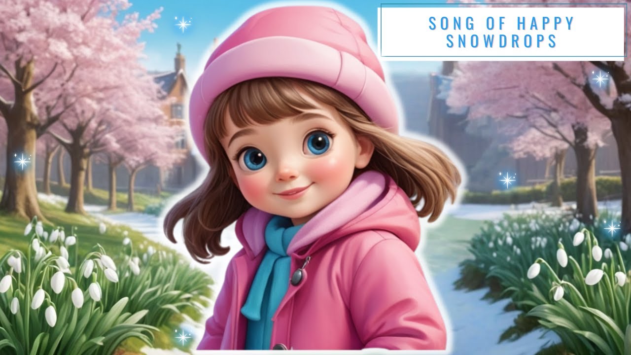 Song of Happy Snowdrops/Children's Stories#story #snowdrop #song #kids ...