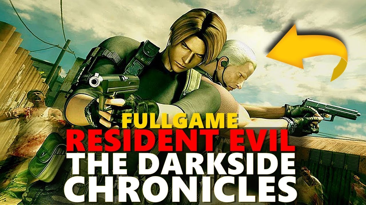 RESIDENT EVIL THE DARKSIDE CHRONICLES - LEON E KRAUSER (JOGO COMPLETO) - YouTube