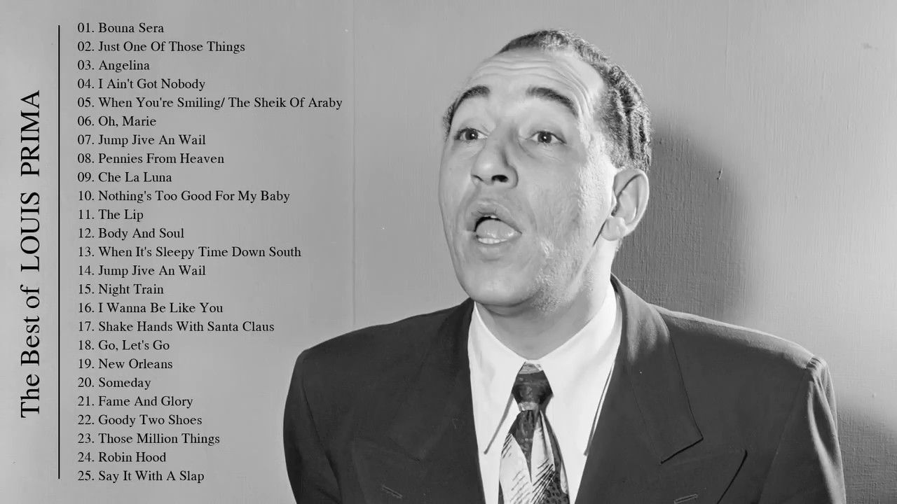 Louis Prima Greatest Hits || The Best Of Louis Prima [ Full Album ...