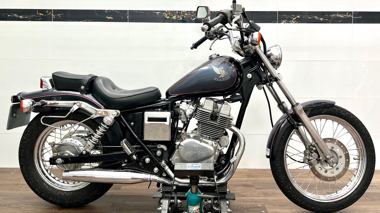 ĐÃ BÁN-HONDA REBEL 250cc đời 1988 XE ZIN NGUYÊN BẢN CẶP LỐP THEO XE -LH ...