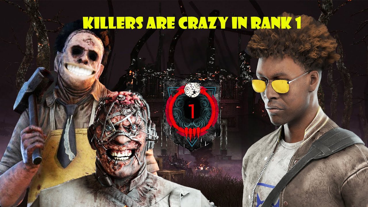 CRAZY KILLERS IN RANK 1 in DBD Mobile (NO COMMENTARY) - YouTube