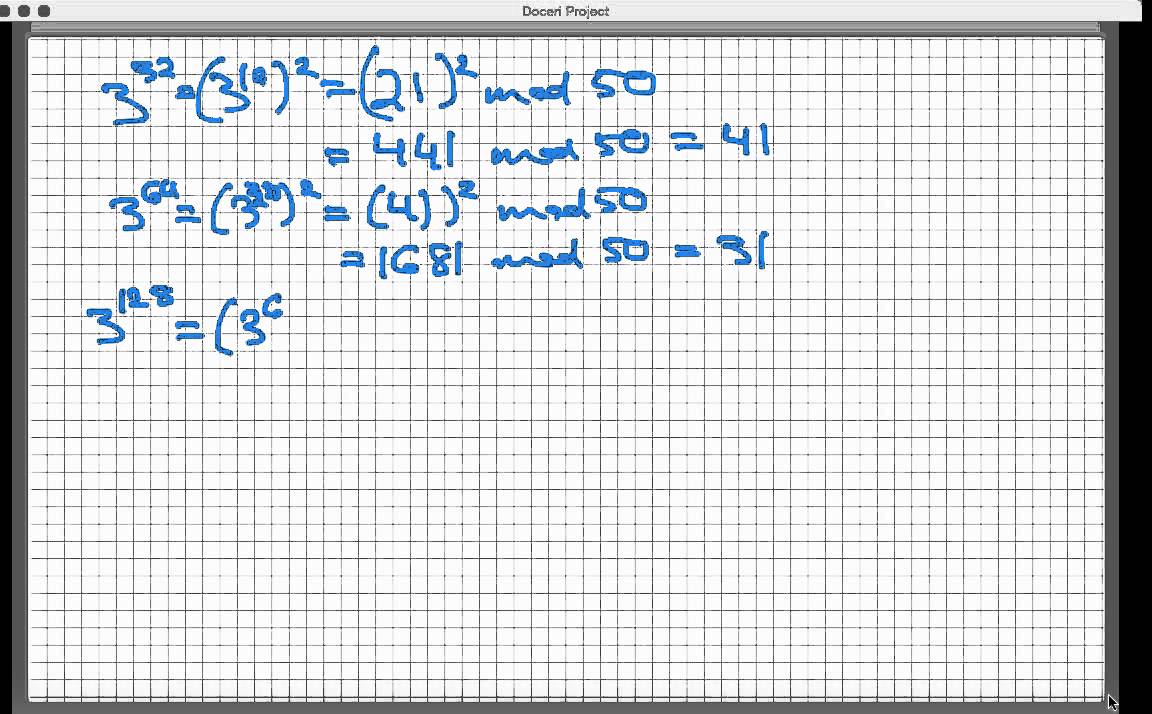 Modular exponentiation - YouTube