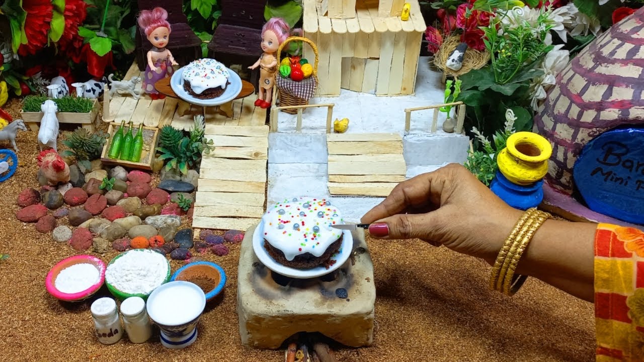 Mini Cakes|Cake Decorating|Cake|Tiny Cake|Miniature Cooking - YouTube