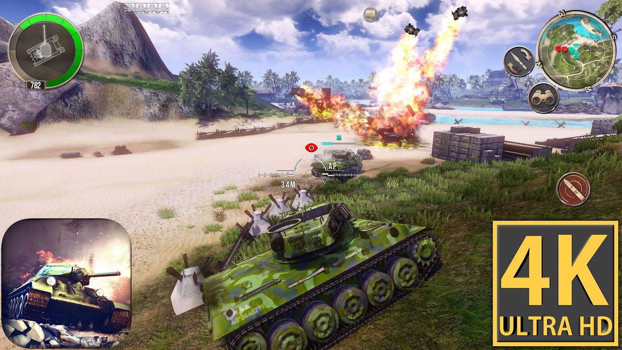 Infinite Tanks WWII - All Locations - 4K Mobile iOS Android - iPhone 13 ...