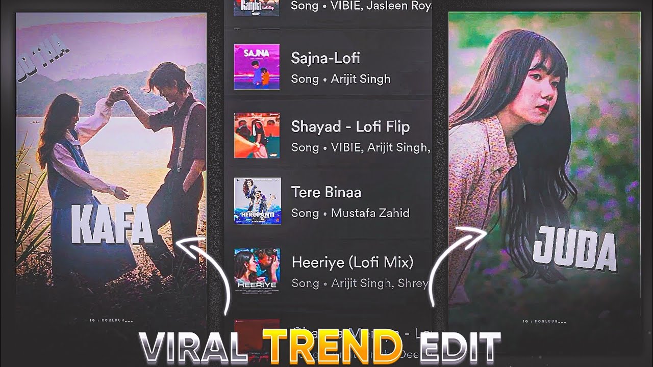 Spotify Lyrics Reels Video Editing | Instagram Trending Lyrics Video ...