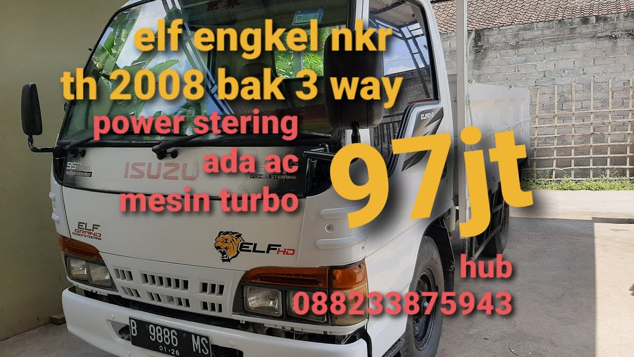 Engkel elf nkr th 2008 power turbo ada ac - YouTube