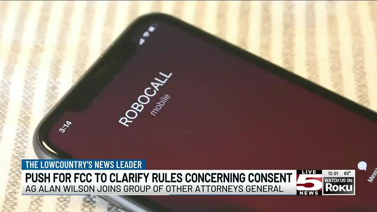 VIDEO: SC Attorney General asks FCC for clarification on robocall consent rules - YouTube
