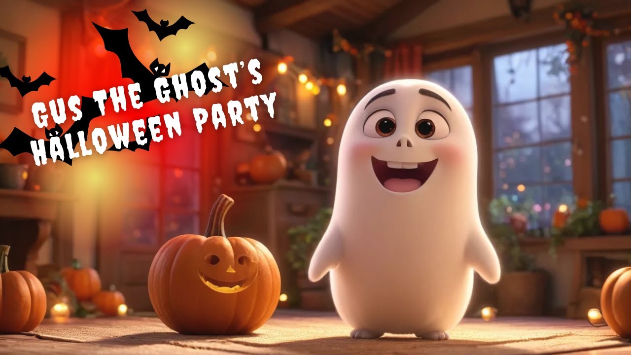 Gus The Ghost's Halloween Party! - YouTube