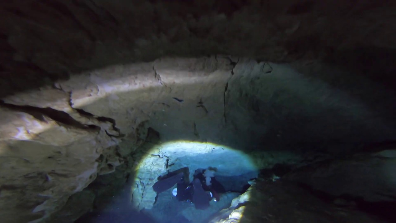 Cave diving in Tank cave - June 2020 - YouTube