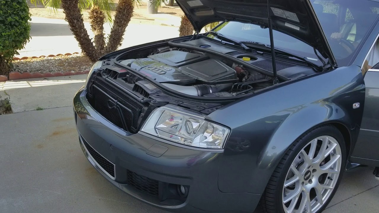 2003 RS6 engine revving - YouTube