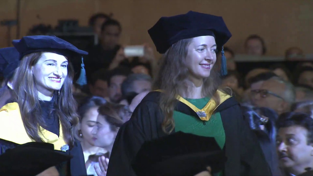 MBA Graduation December 2018 – Official Ceremony Opening - YouTube
