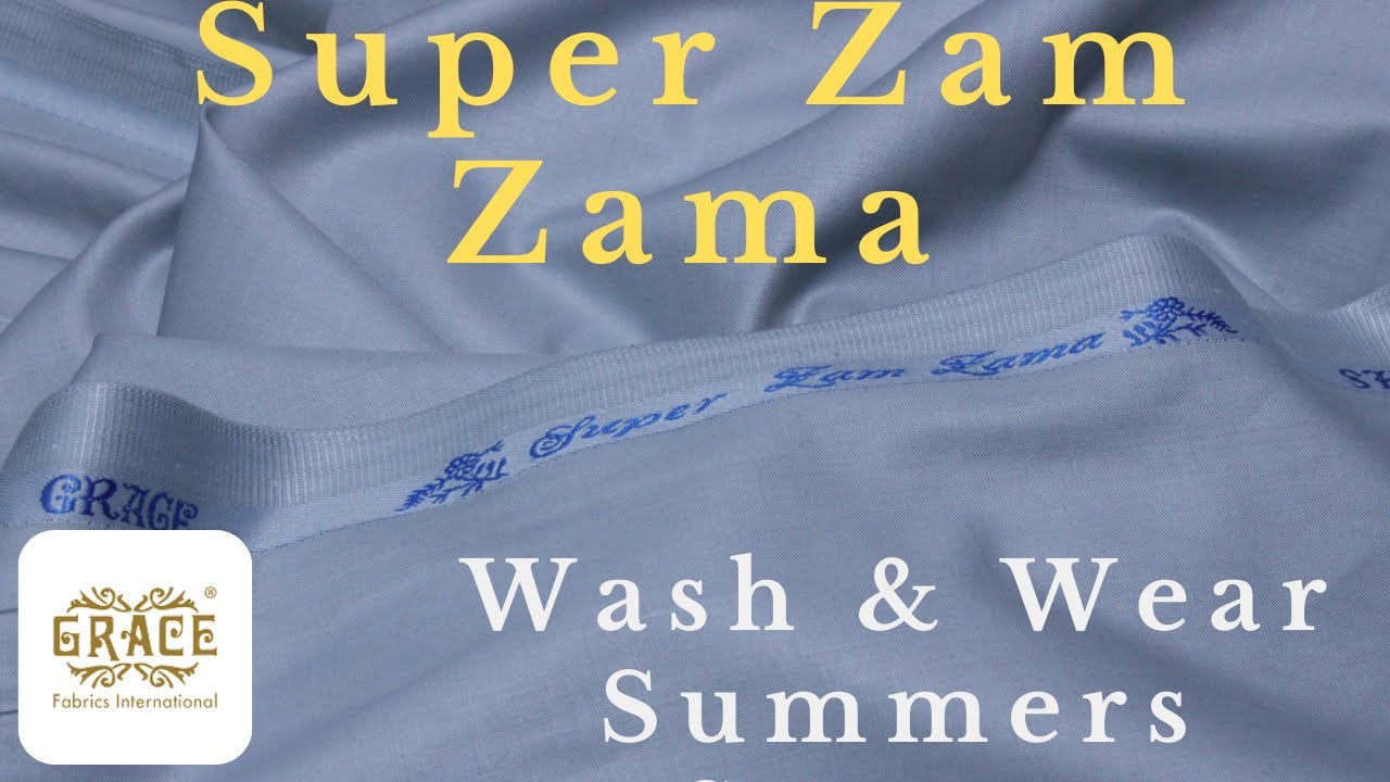 Super Zam Zama ∣ Best Quality Summers Season Fabric ∣ Men's Unstitched ...