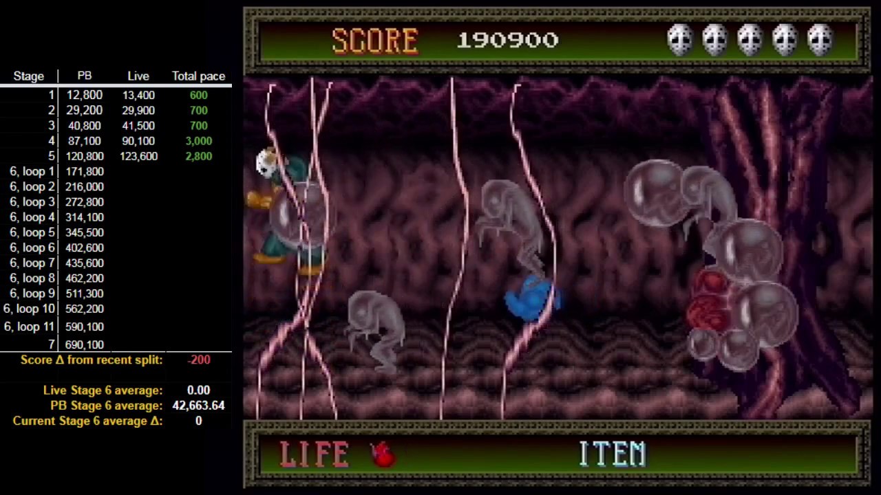 Splatterhouse (Arcade) - *Former* High Score World Record [737,700 points] (TG/Aurcade ruleset ...