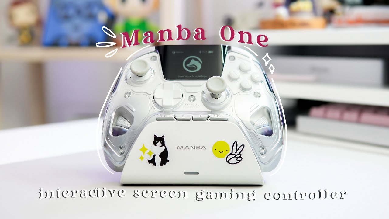 🎮 manba one controller unboxing | full colour interactive screen - YouTube