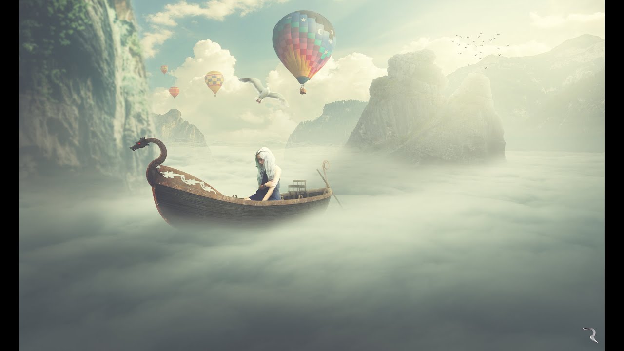 How to create Fantasy World Photoshop Manipulation Tutorial - YouTube